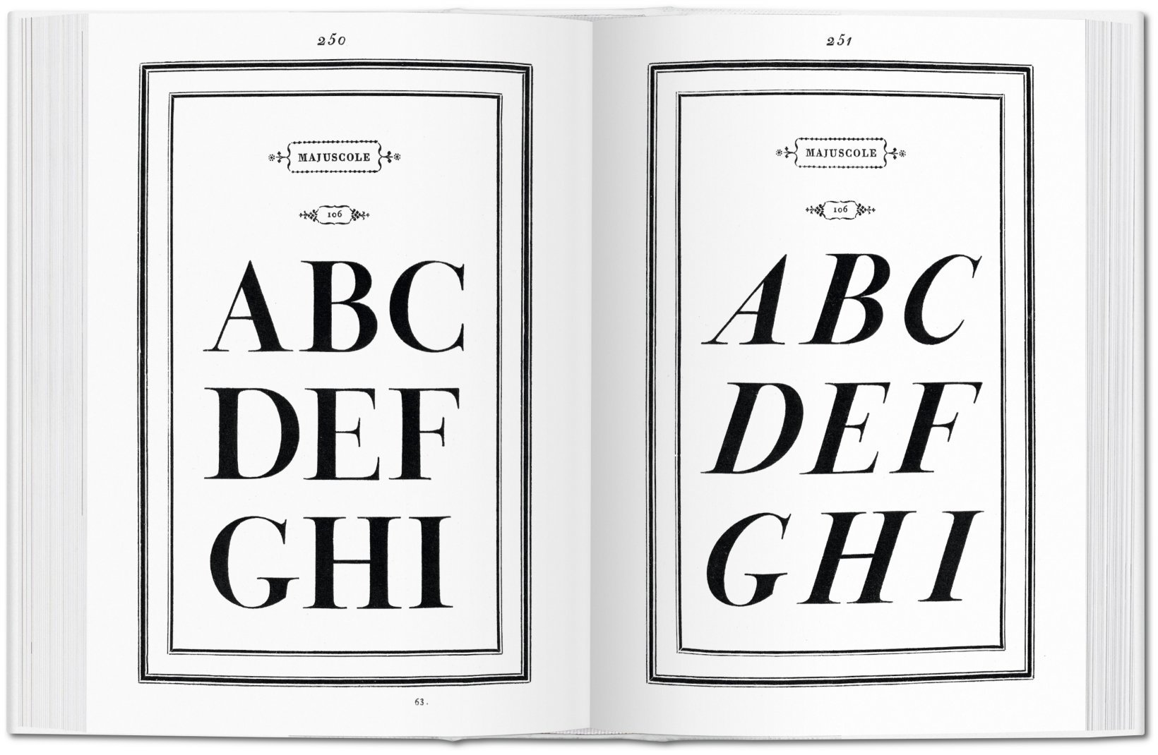 Giambattista Bodoni. The Complete Manual of Typography (Bibliotheca ...